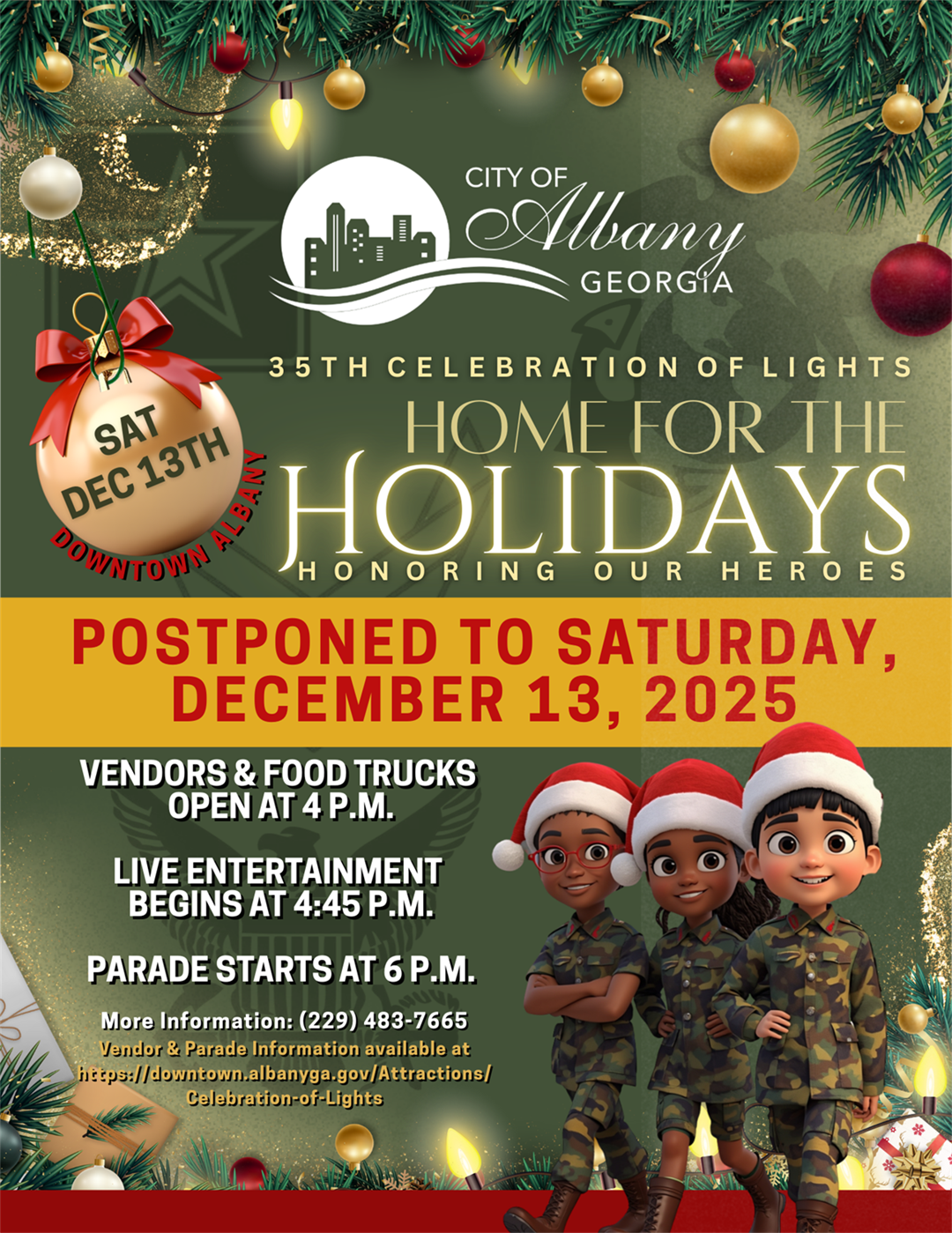 35th Celebration of Lights | City of Albany, GA